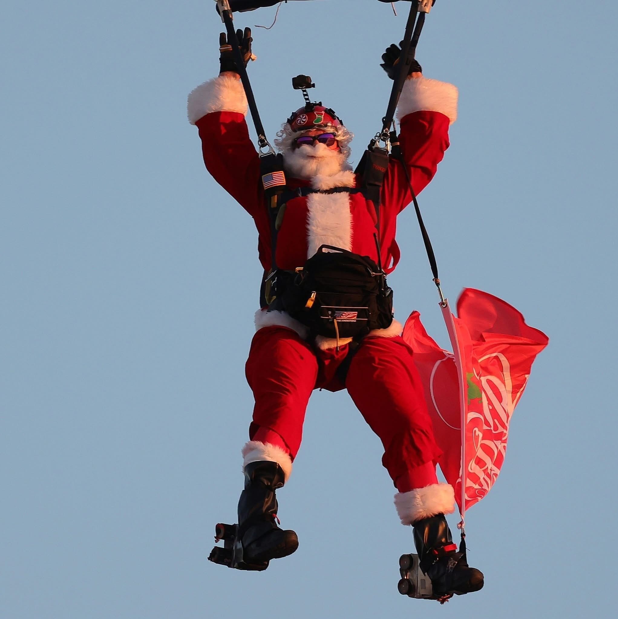 Skydiving Santa | Discover Coronado
